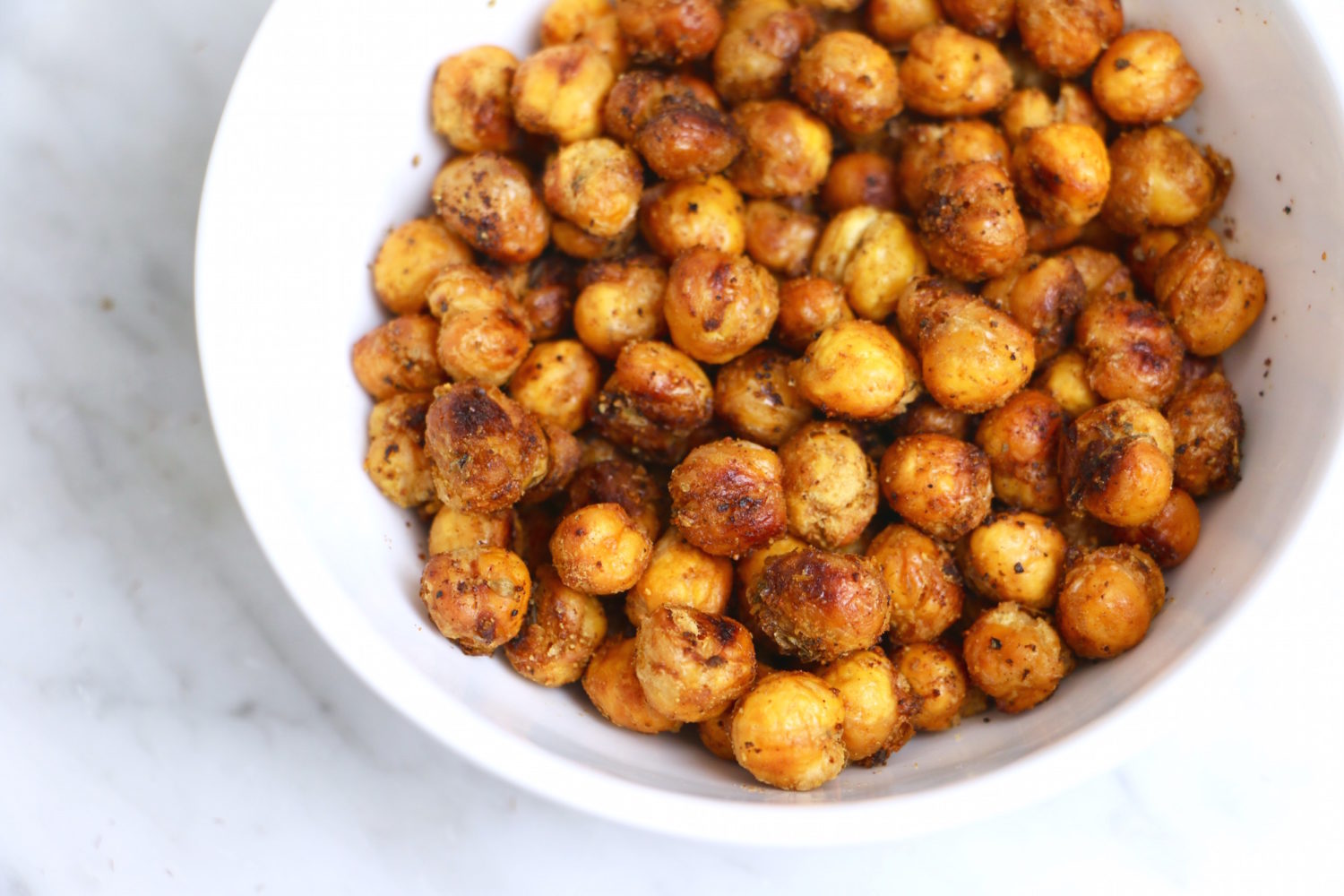 Southwest Roasted Chickpeas - Whitney E. RD