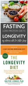 Valter Longo on Fasting, Low-Protein Diets, and Longevity - Whitney E. RD