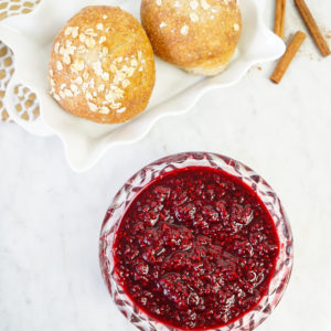 festive raspberry chutney recipe - Whitney E. RD