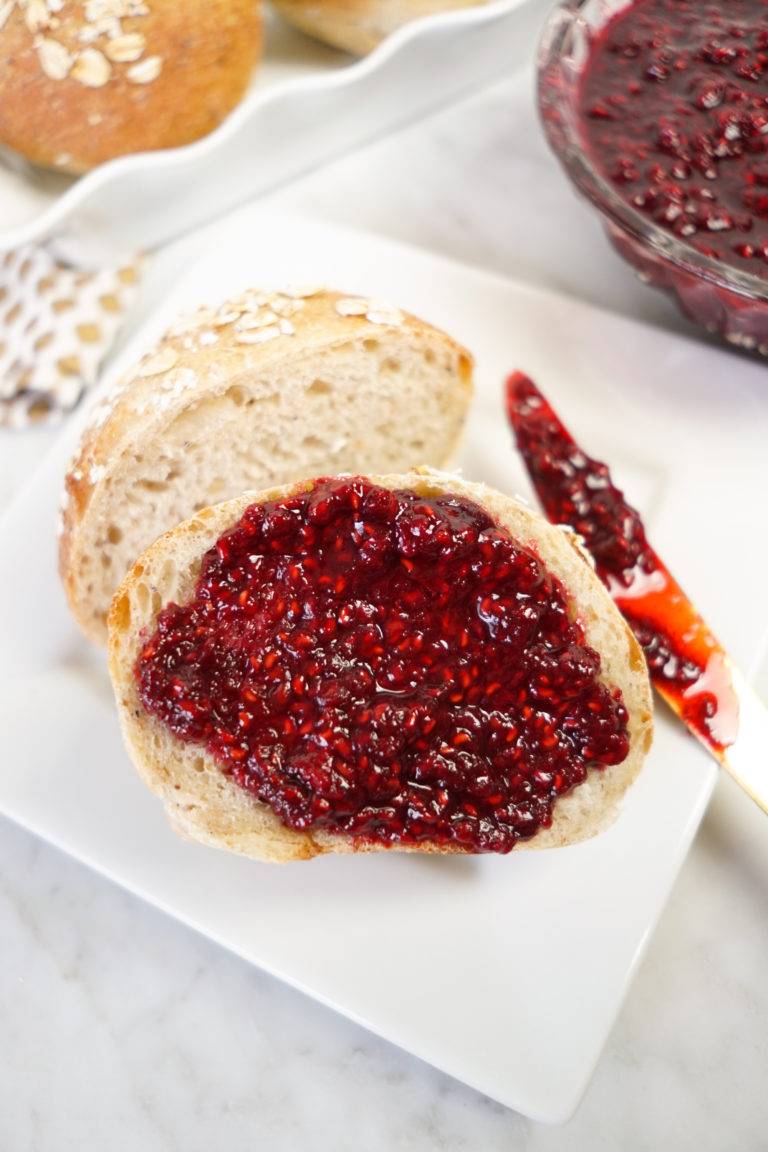 healthy raspberry chutney recipe - Whitney E. RD