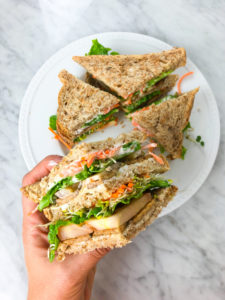 Tempeh, Lettuce & Tomato (TLT) Sandwich - Whitney E. RD
