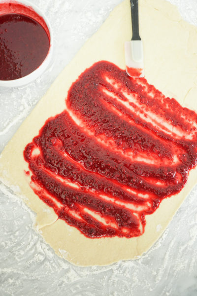 Raspberry Vegan Cinnamon Rolls - Whitney E. RD