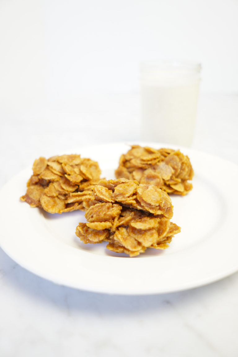 No-Bake Pumpkin Peanut Butter Cornflake Clusters - Whitney E. RD
