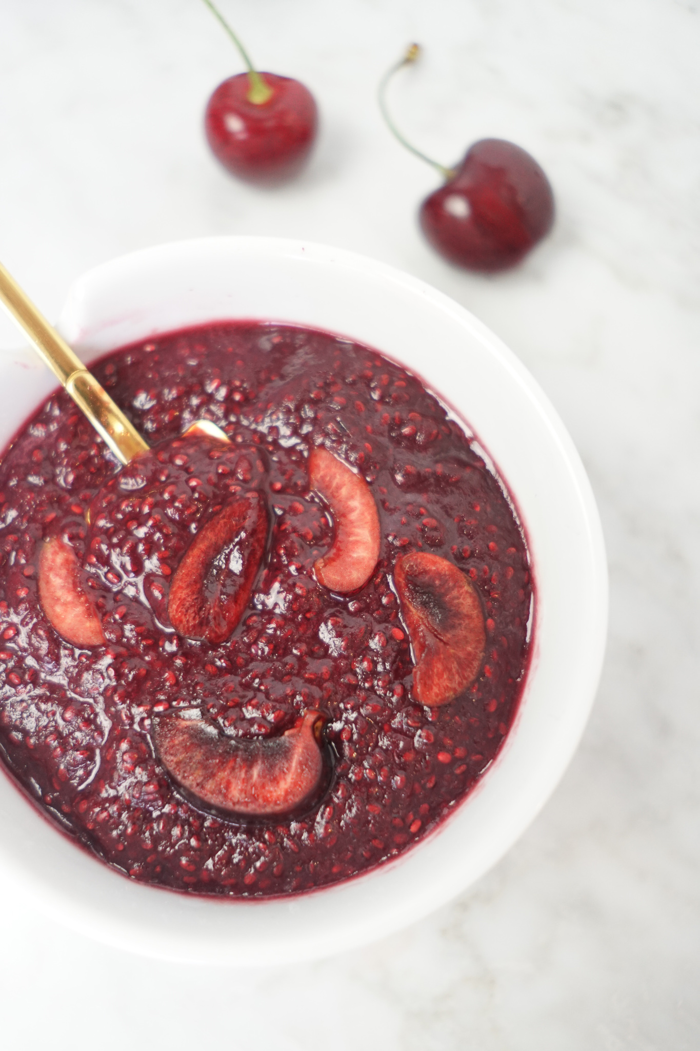 sweet cherry jam - Whitney E. RD