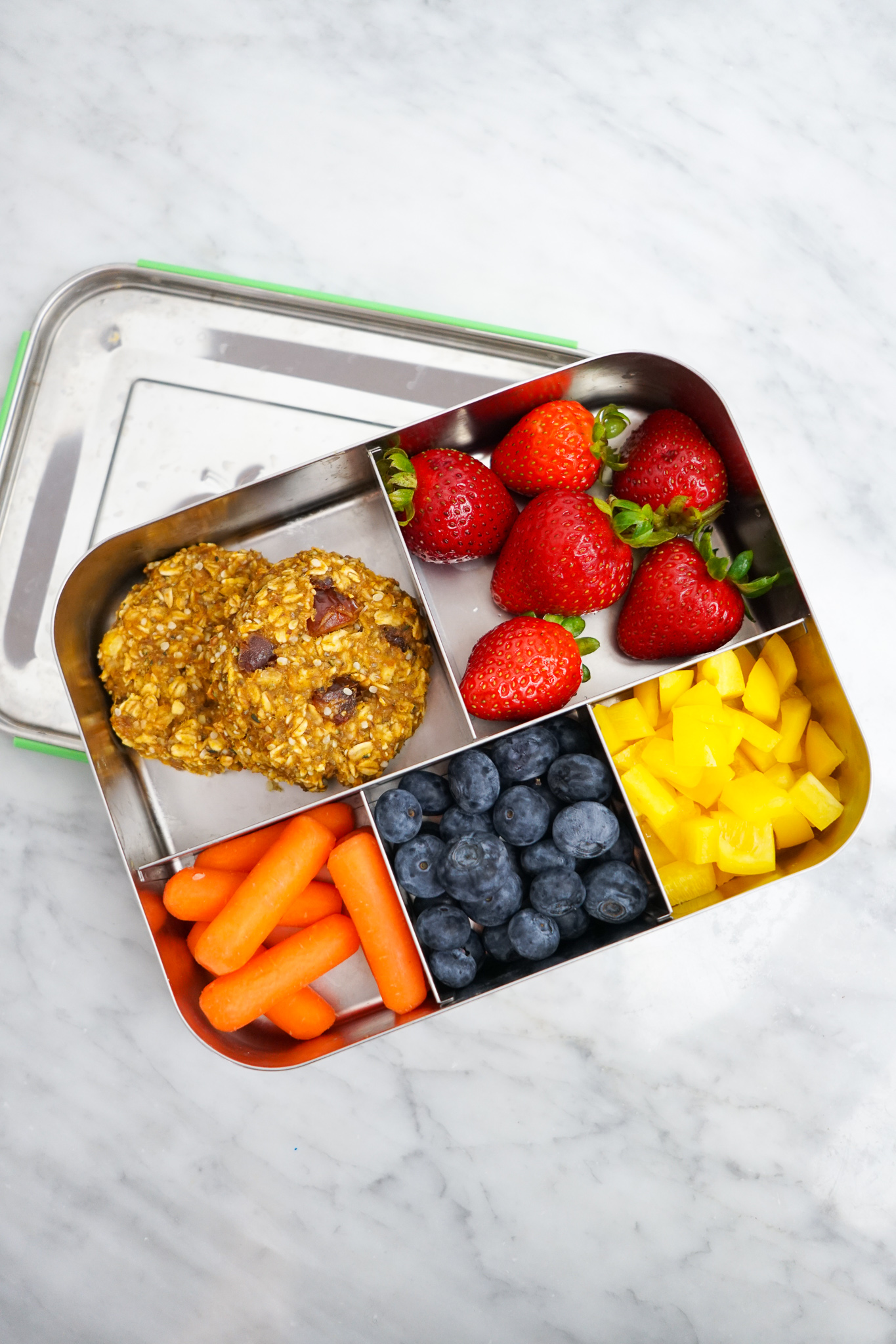 sweet potato breakfast cookies bento box - Whitney E. RD
