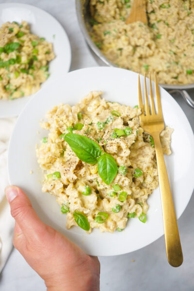 Creamy Sweet Corn Pasta - Whitney E. RD