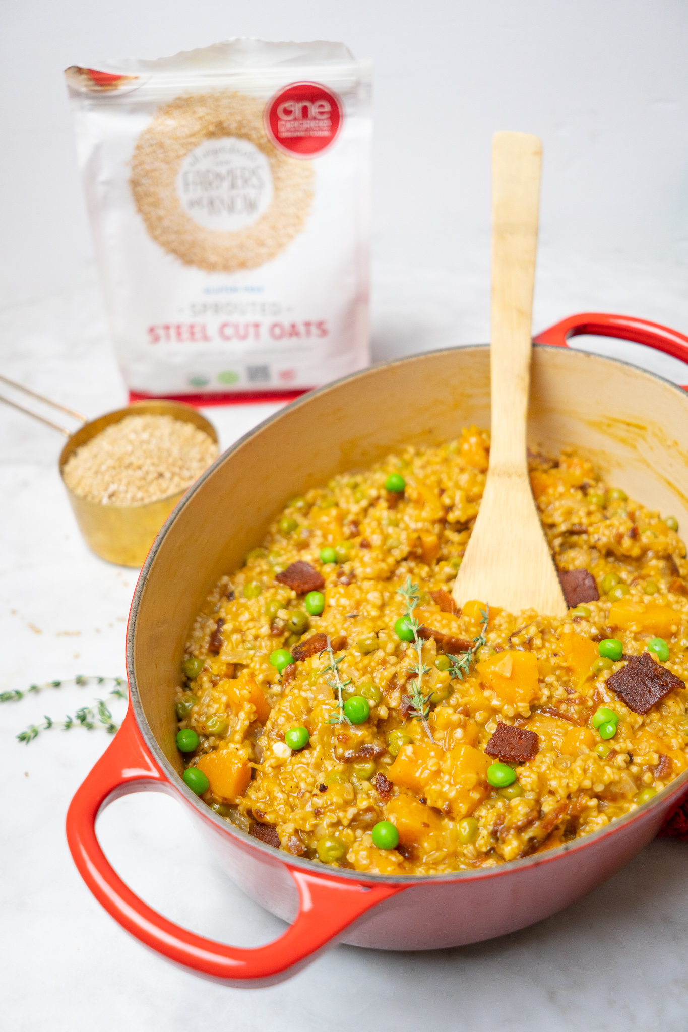 steel cut oat risotto - Whitney E. RD